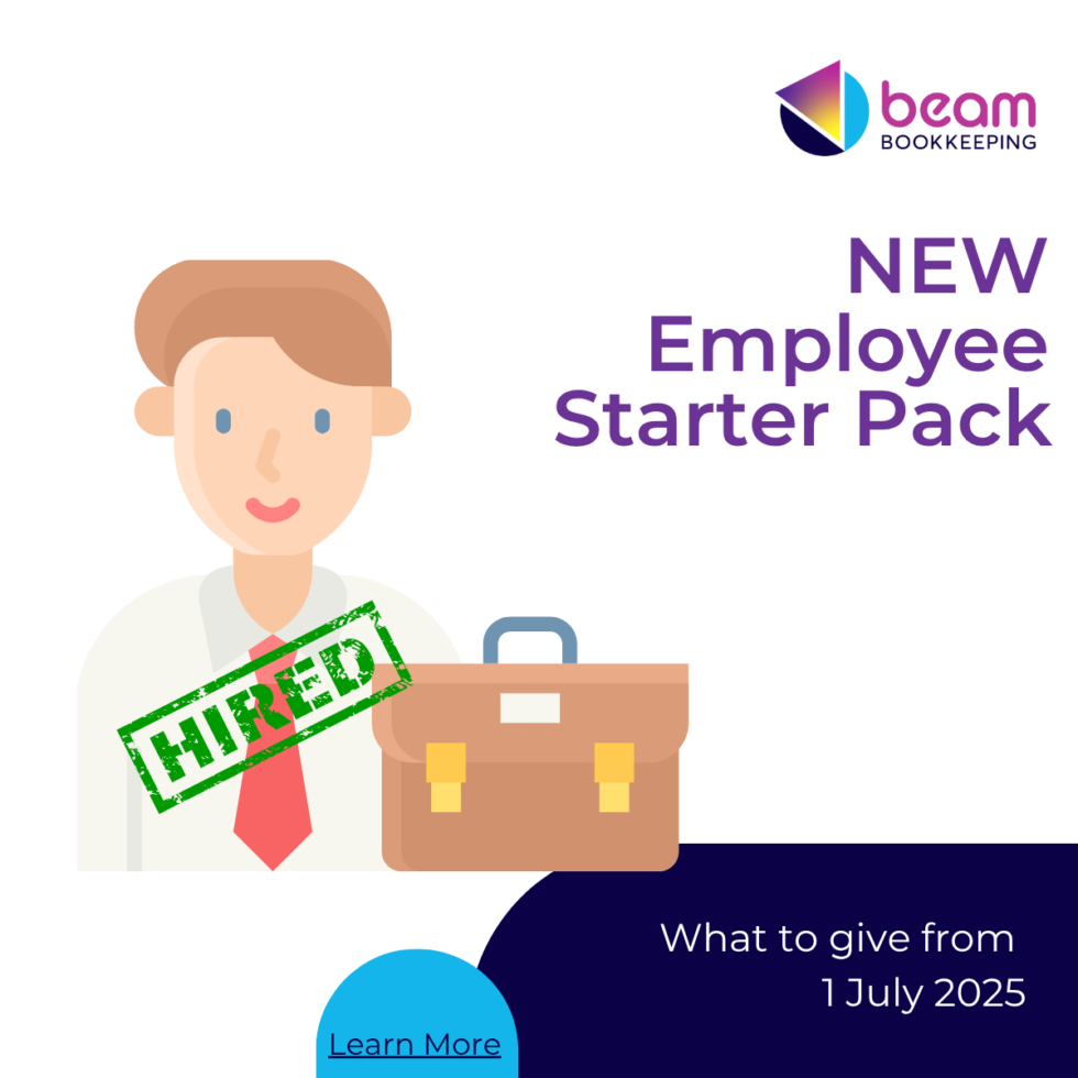 New Employee Starter Pack: 1 July 2025 - Beam Bookkeeping